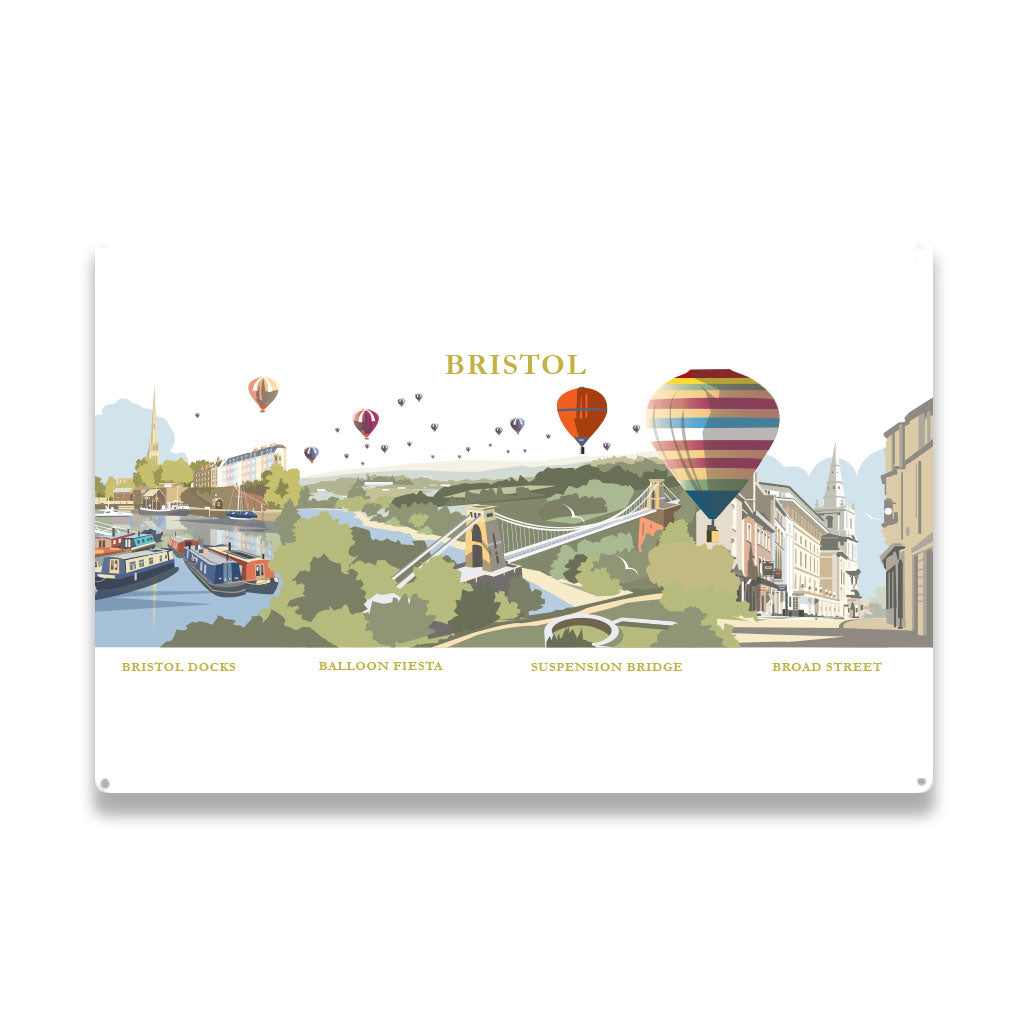 Bristol Metal Sign – Dave Thompson Art
