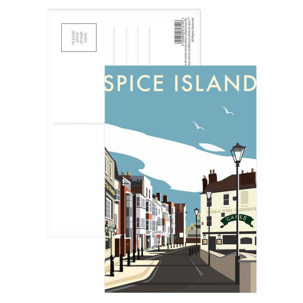 Spice Island Postcard Pack of 8 – Dave Thompson Art