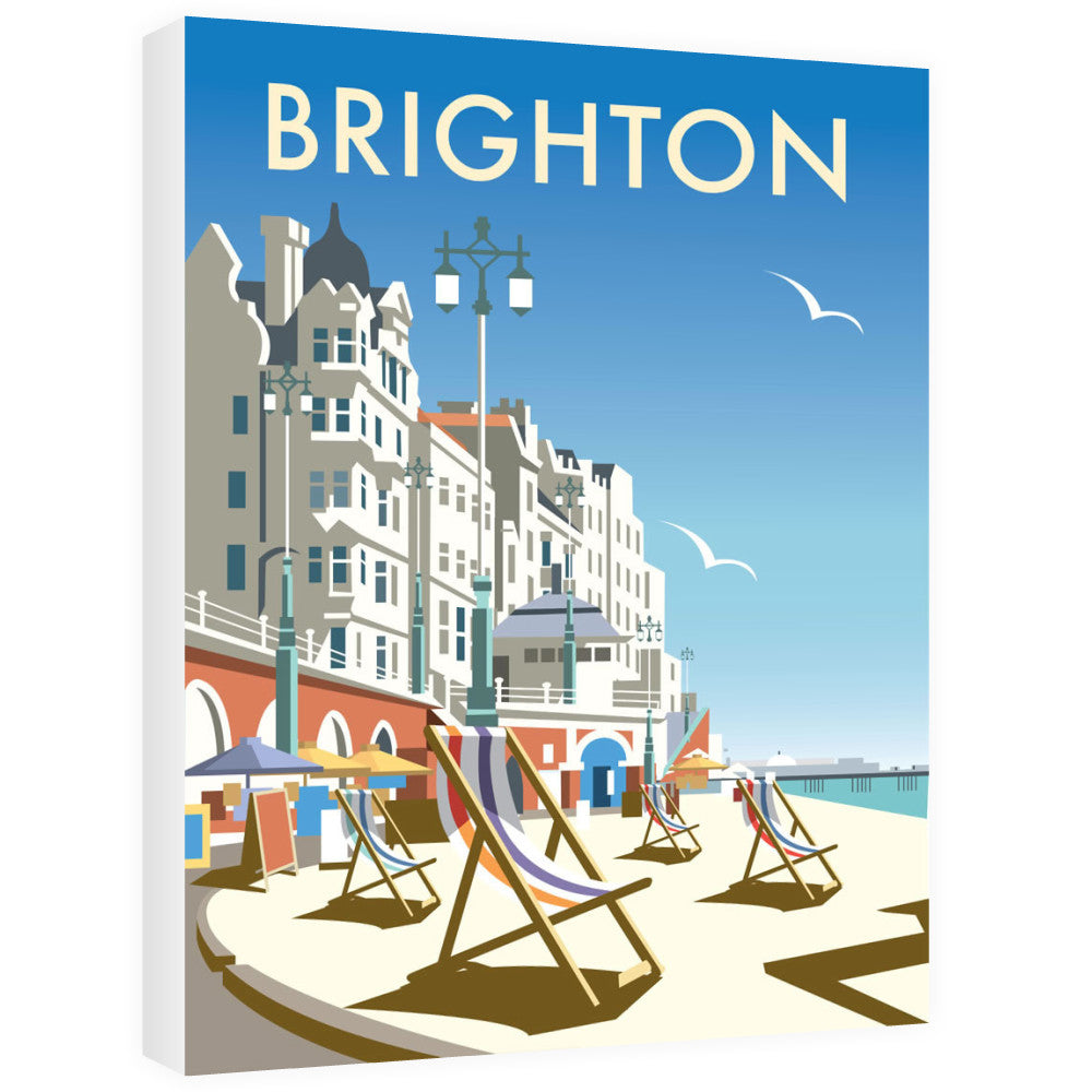 Brighton Beach - Canvas – Dave Thompson Art