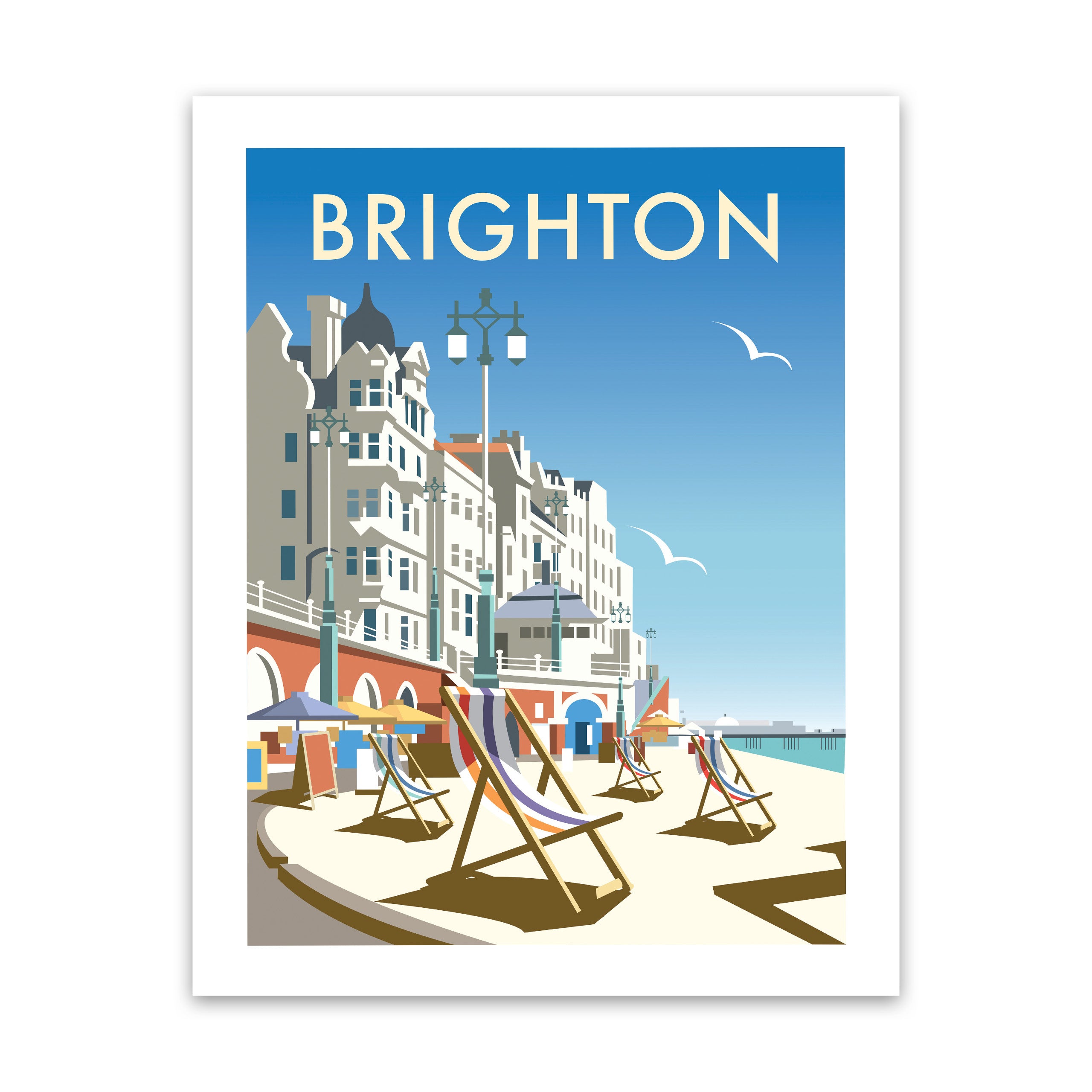 Brighton Art Print – Dave Thompson Art