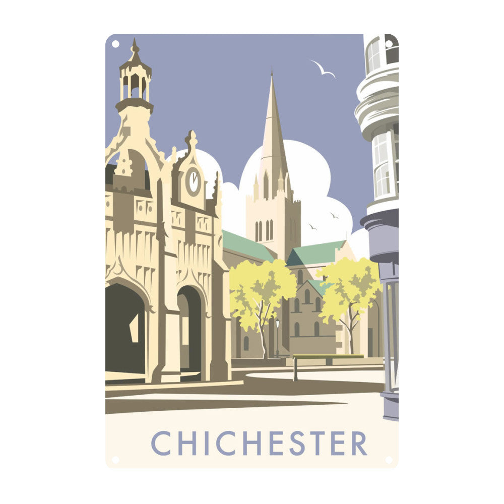 Chichester Metal Sign – Dave Thompson Art