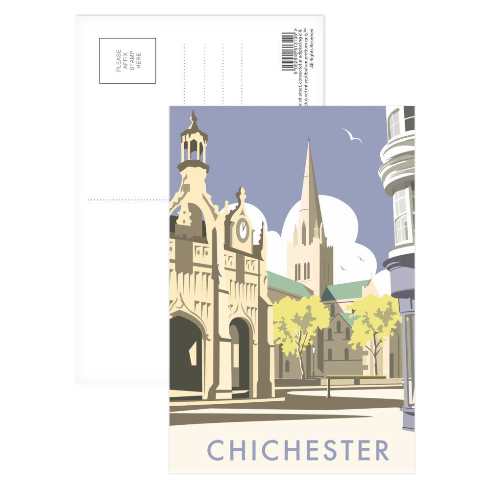 Chichester Postcard Pack of 8 – Dave Thompson Art