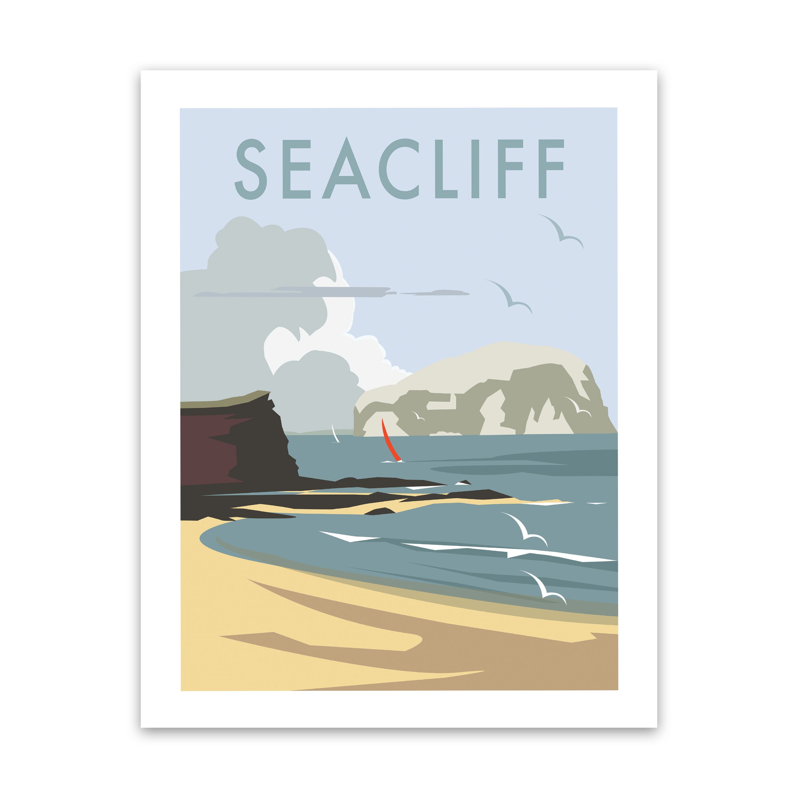 Seacliff Art Print – Dave Thompson Art