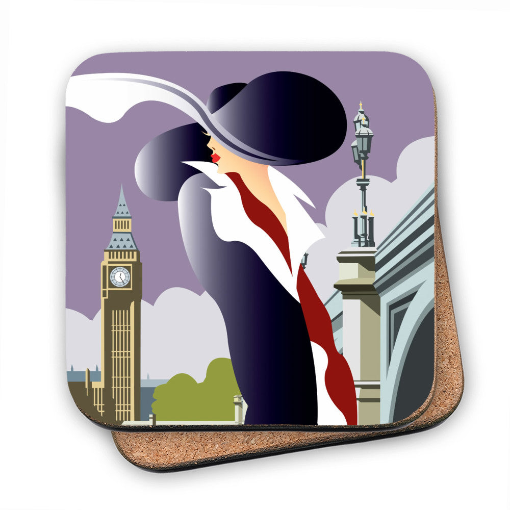 London Blank Coaster – Dave Thompson Art