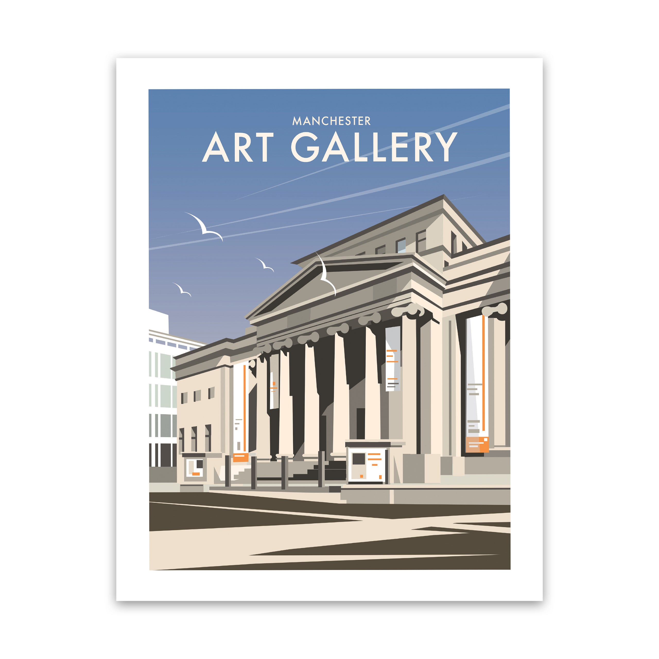 Manchester Art Gallery Art Print – Dave Thompson Art