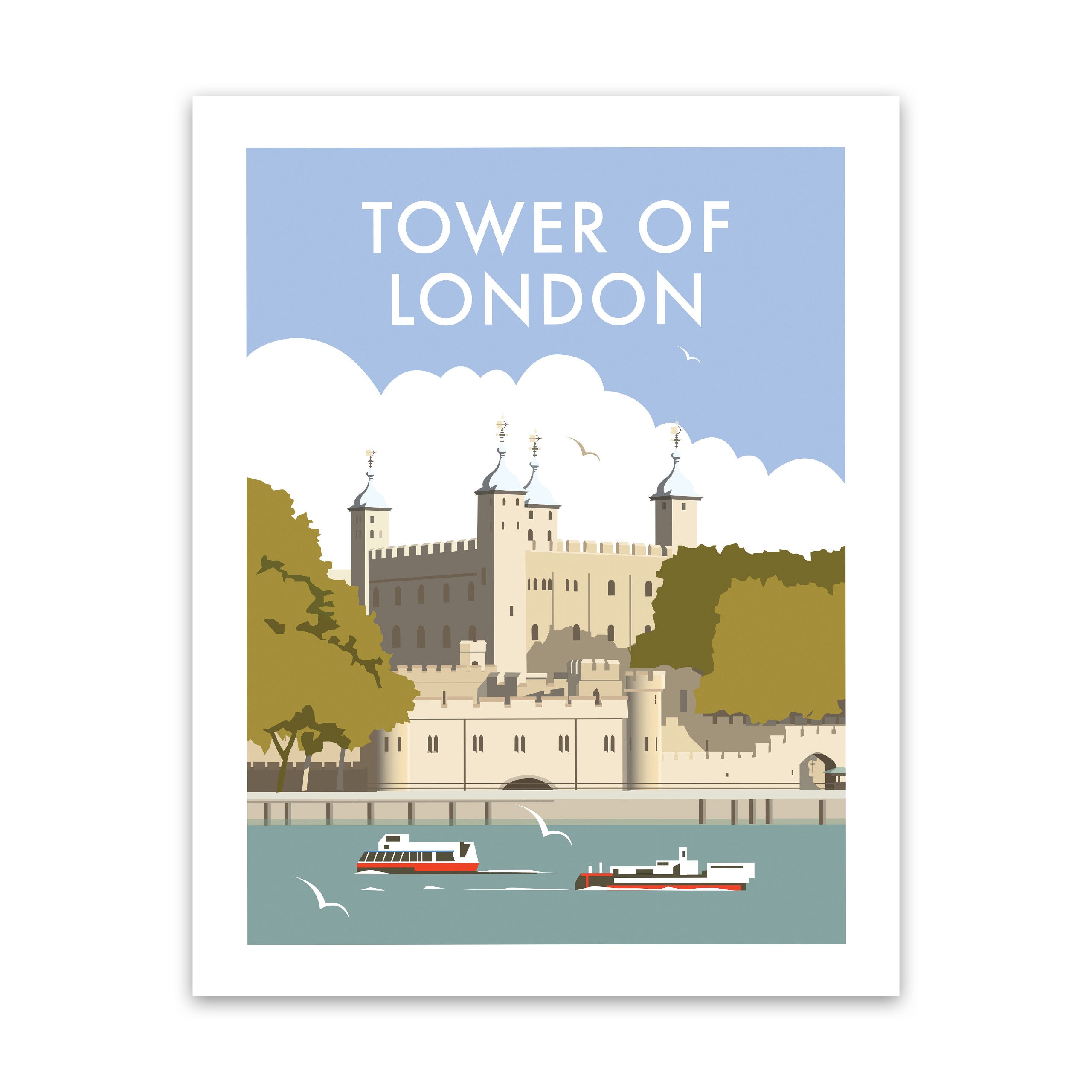 Tower of London Art Print – Dave Thompson Art