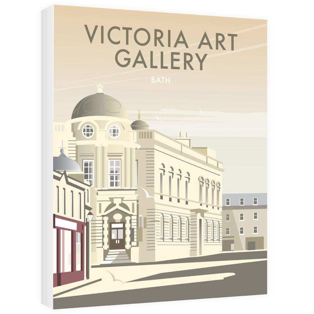 Victoria Art Gallery, Bath - Canvas – Dave Thompson Art