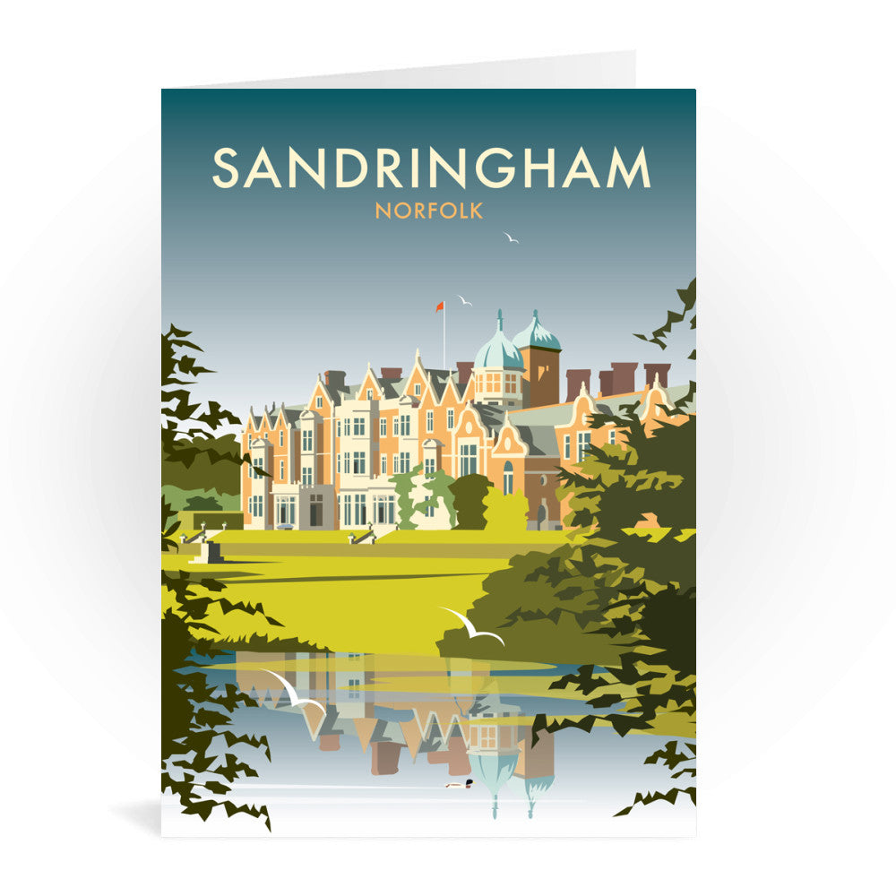 Sandringham Greeting Card – Dave Thompson Art
