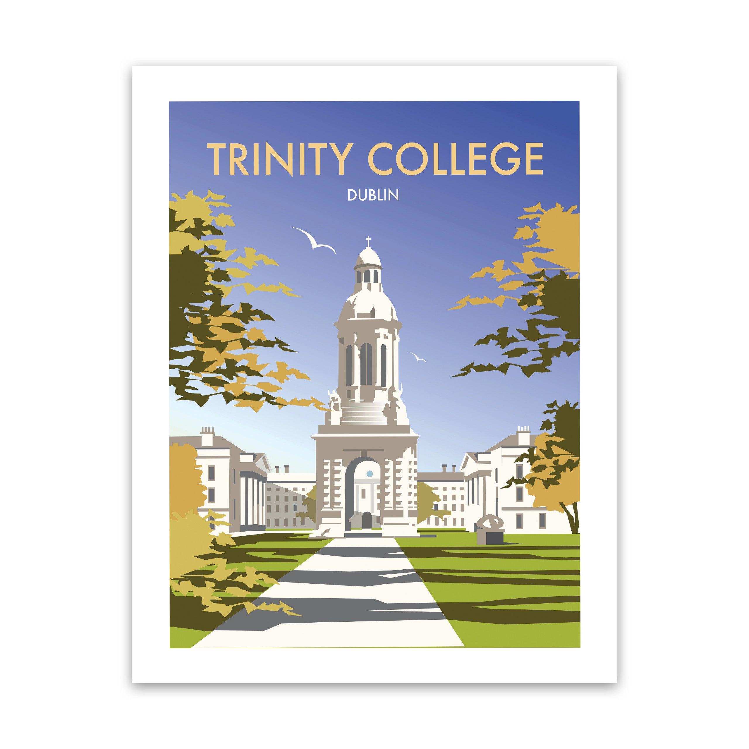 Trinity College Art Print – Dave Thompson Art