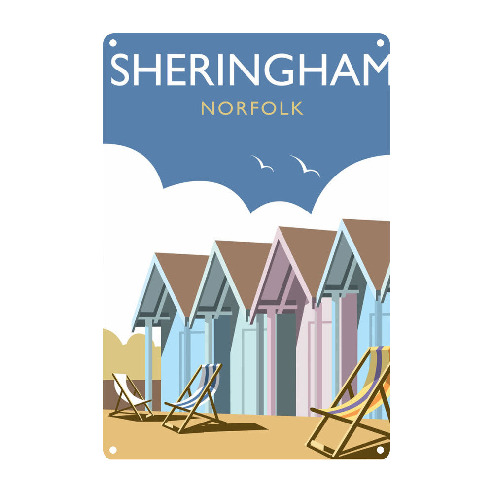 Sheringham Metal Sign – Dave Thompson Art