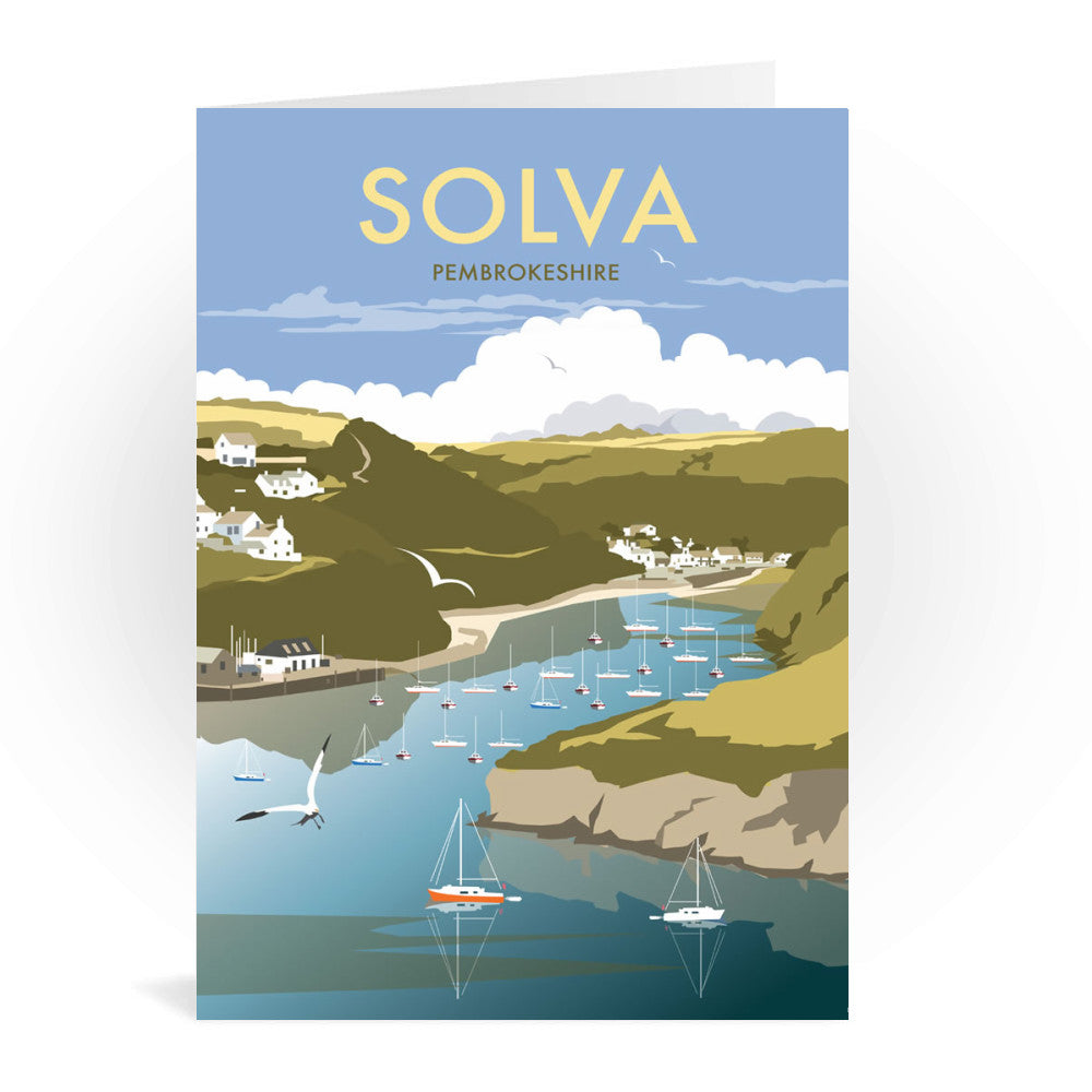 Solva Greeting Card – Dave Thompson Art