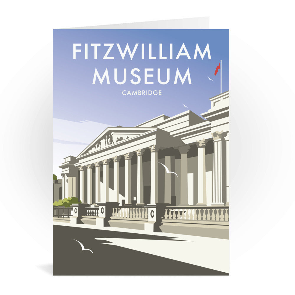 Fitzwilliam Museum, Cambridge Greeting Card – Dave Thompson Art