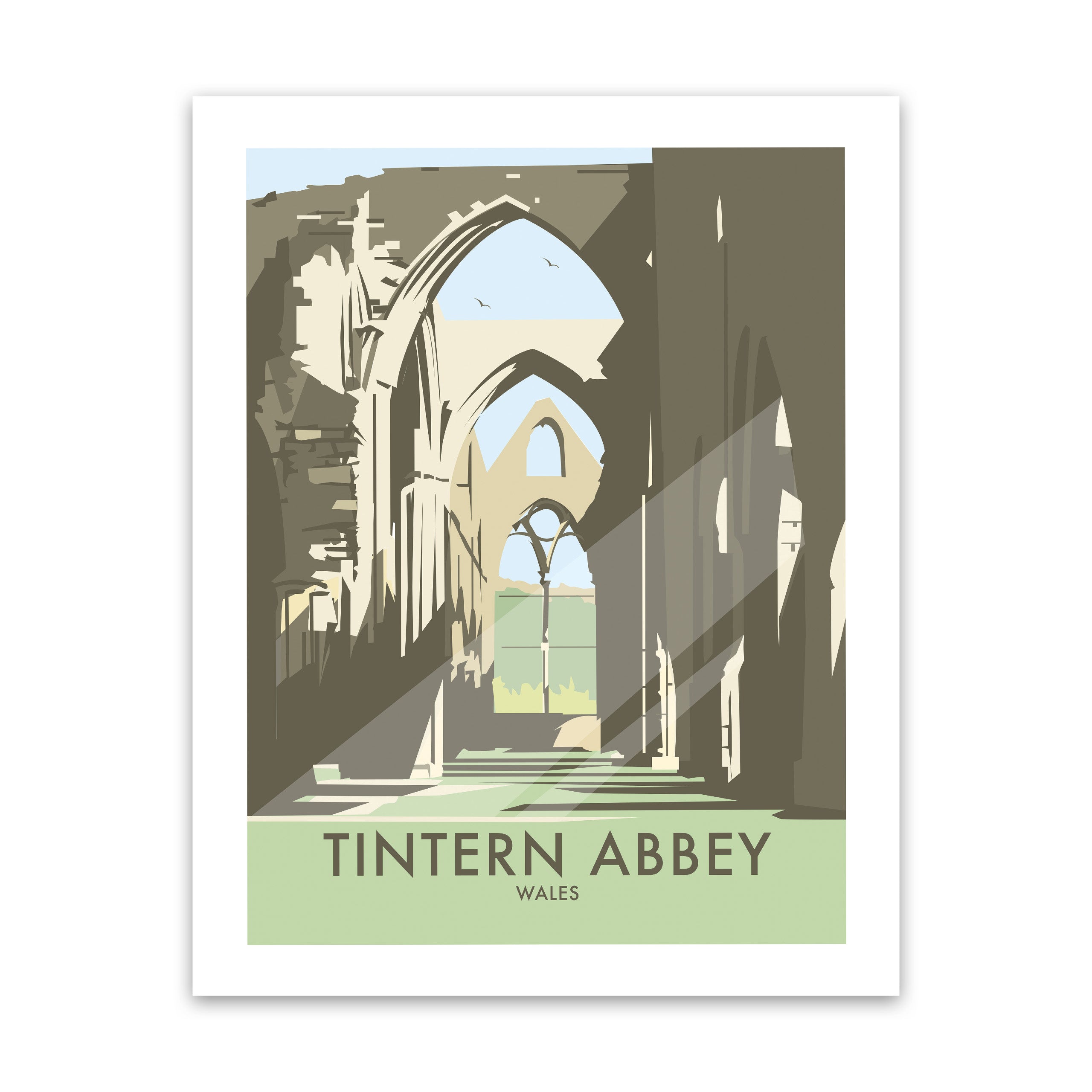 Tintern Abbey, South Wales - Fine Art Print – Dave Thompson Art