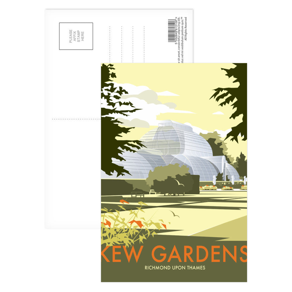 Kew Gardens Postcard Pack of 8 – Dave Thompson Art