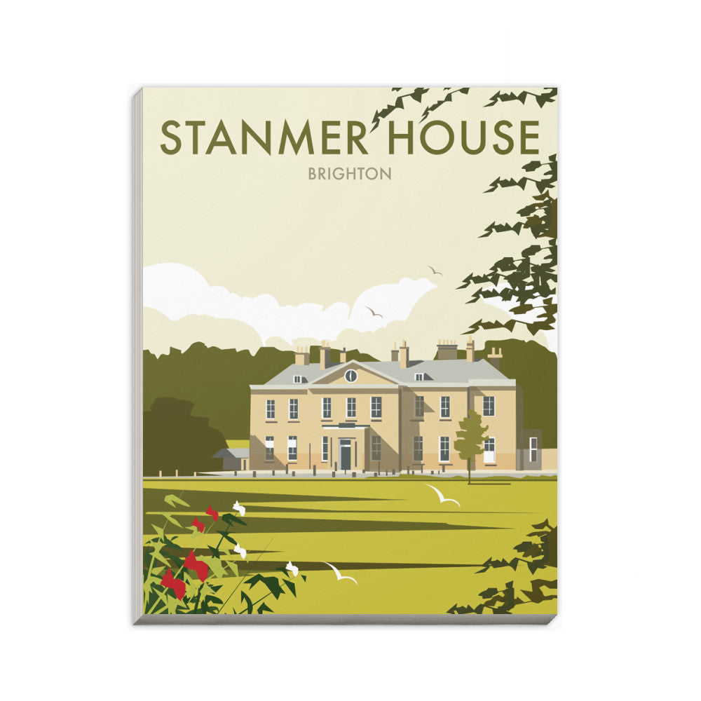 Stanmer House, Brighton Notepad – Dave Thompson Art