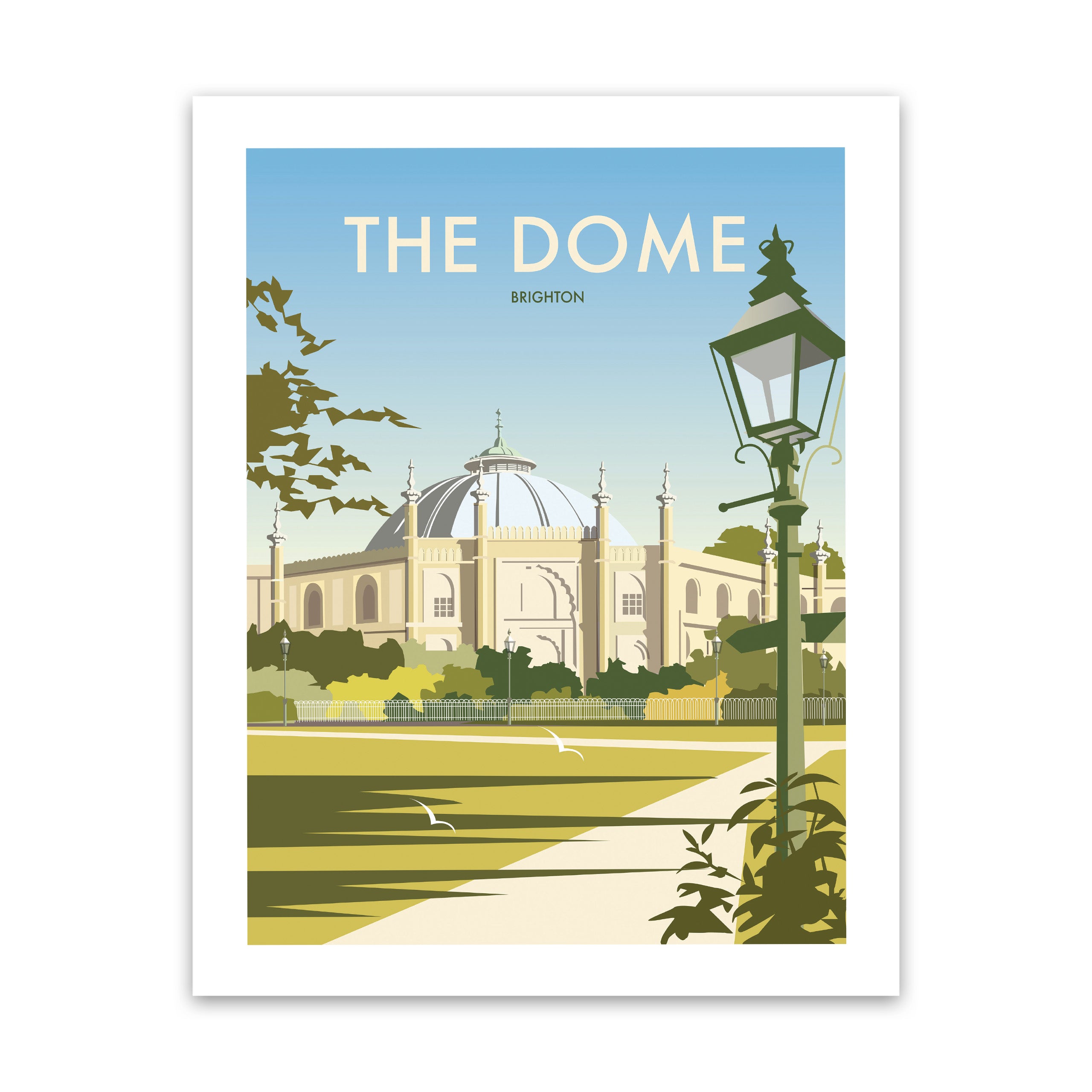 The Dome, Brighton Art Print – Dave Thompson Art