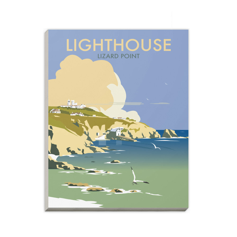 Lizard Point Lighthouse Notepad – Dave Thompson Art