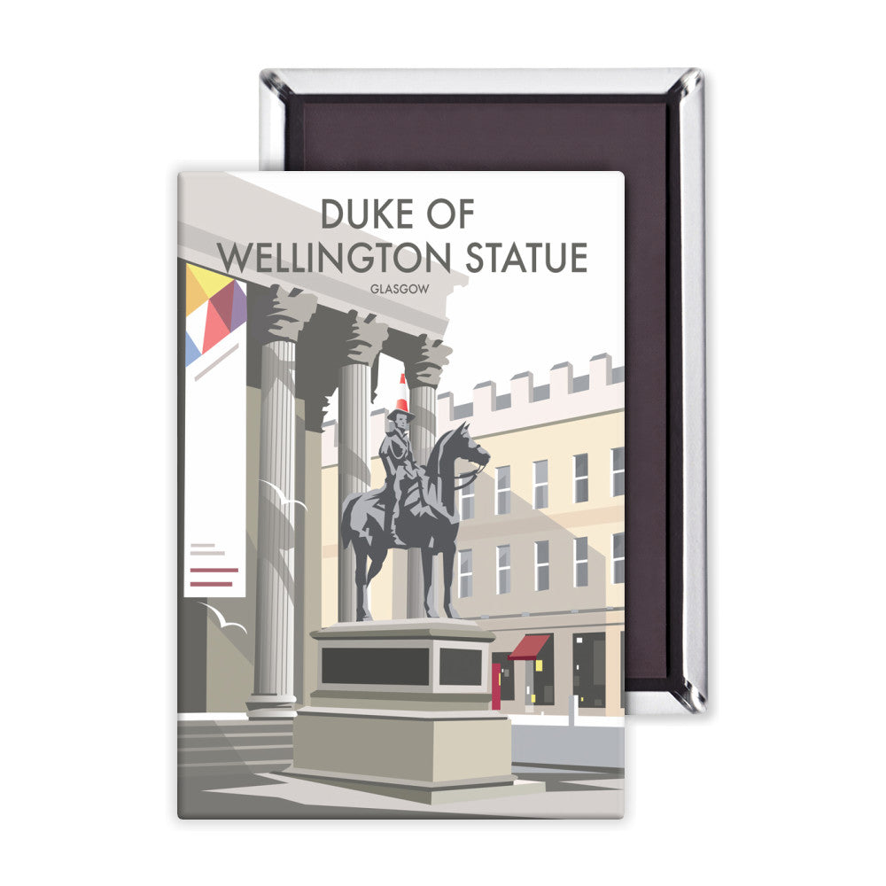 Duke Of Wellington Statue, Glasgow Magnet – Dave Thompson Art