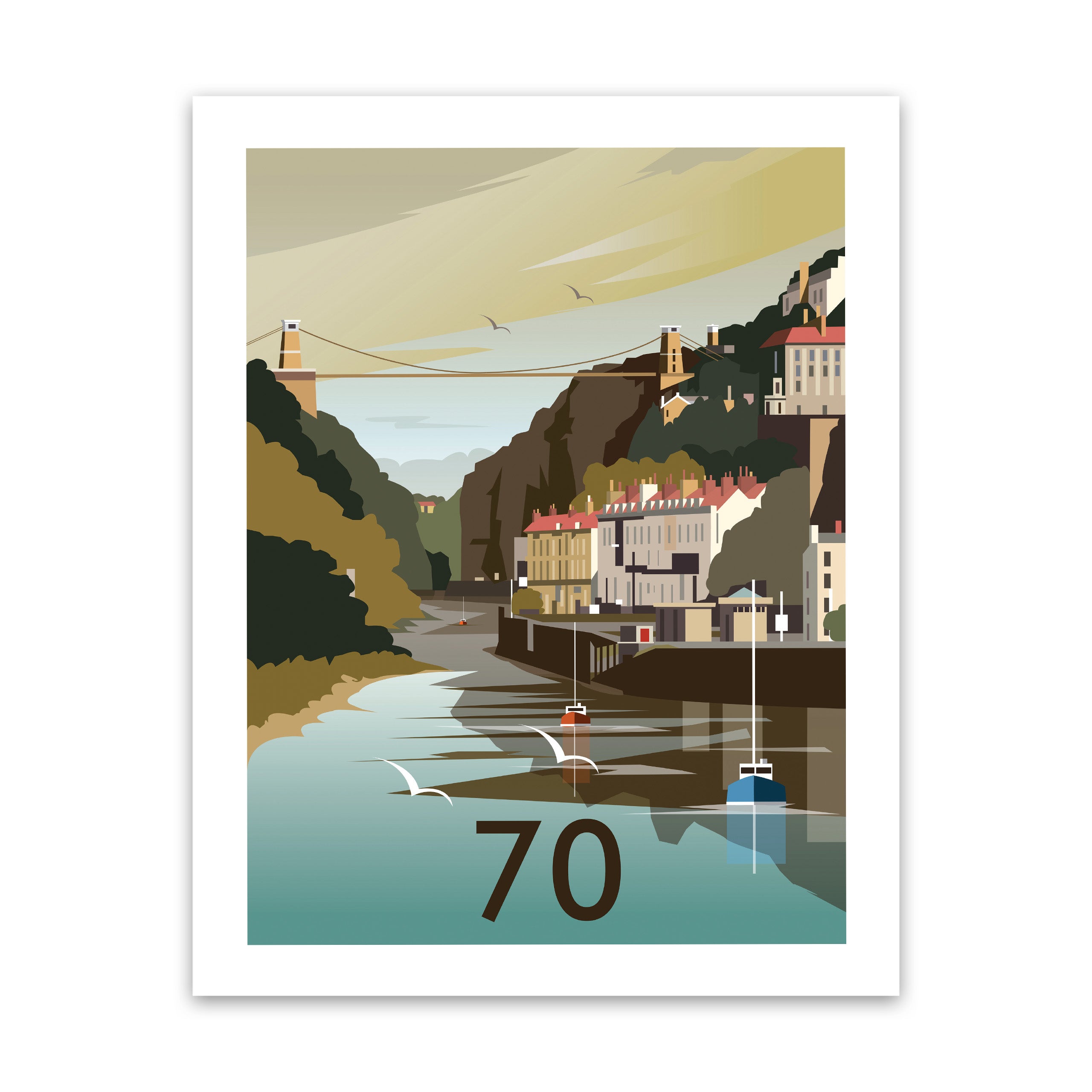 70 Art Print – Dave Thompson Art