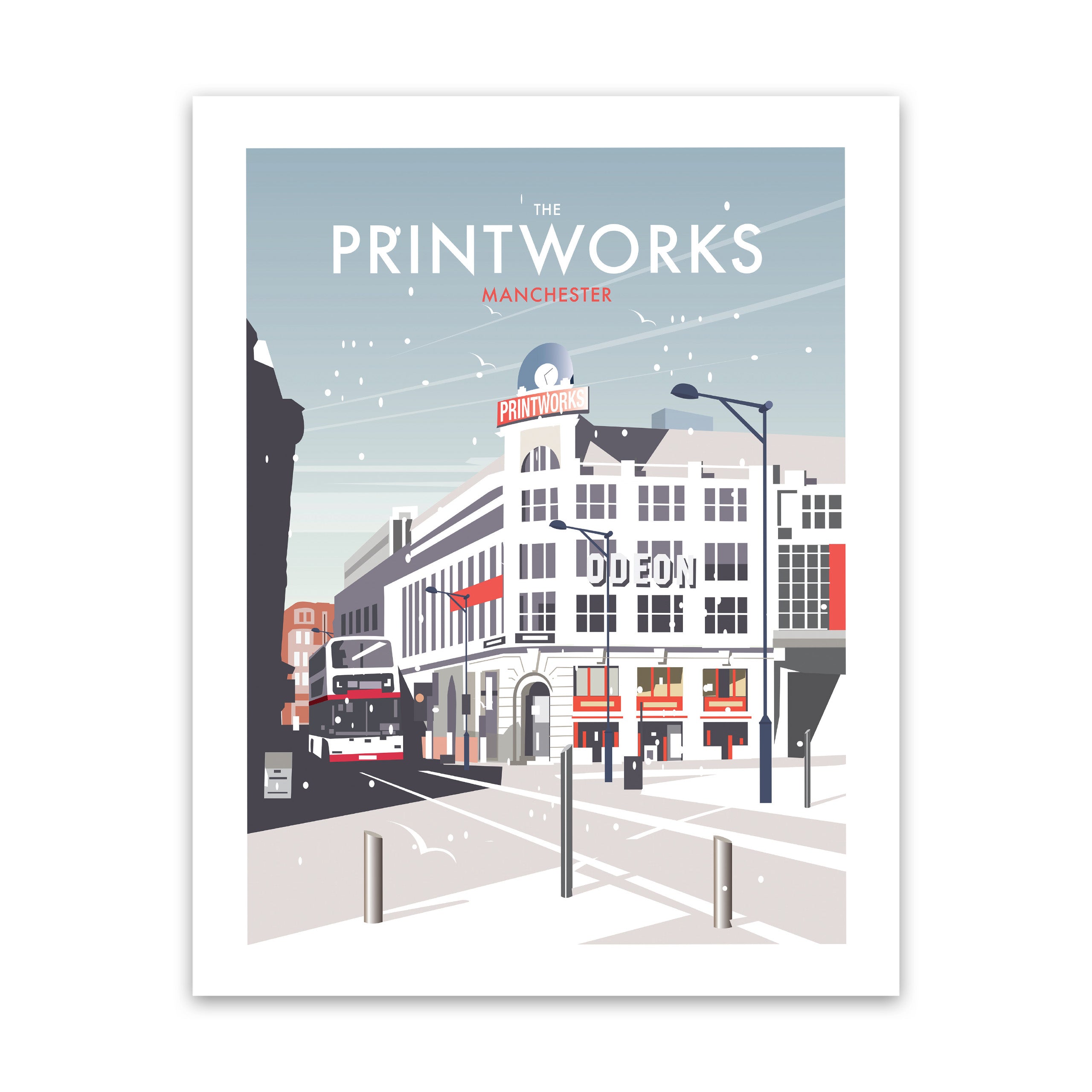 The Printworks, Manchester Art Print – Dave Thompson Art