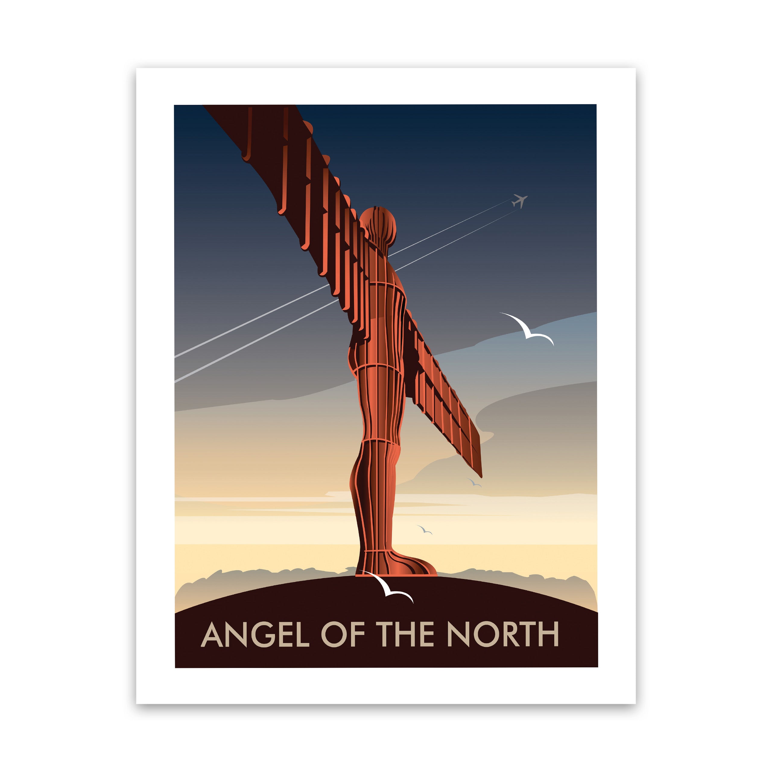 Angel Of The North Art Print – Dave Thompson Art