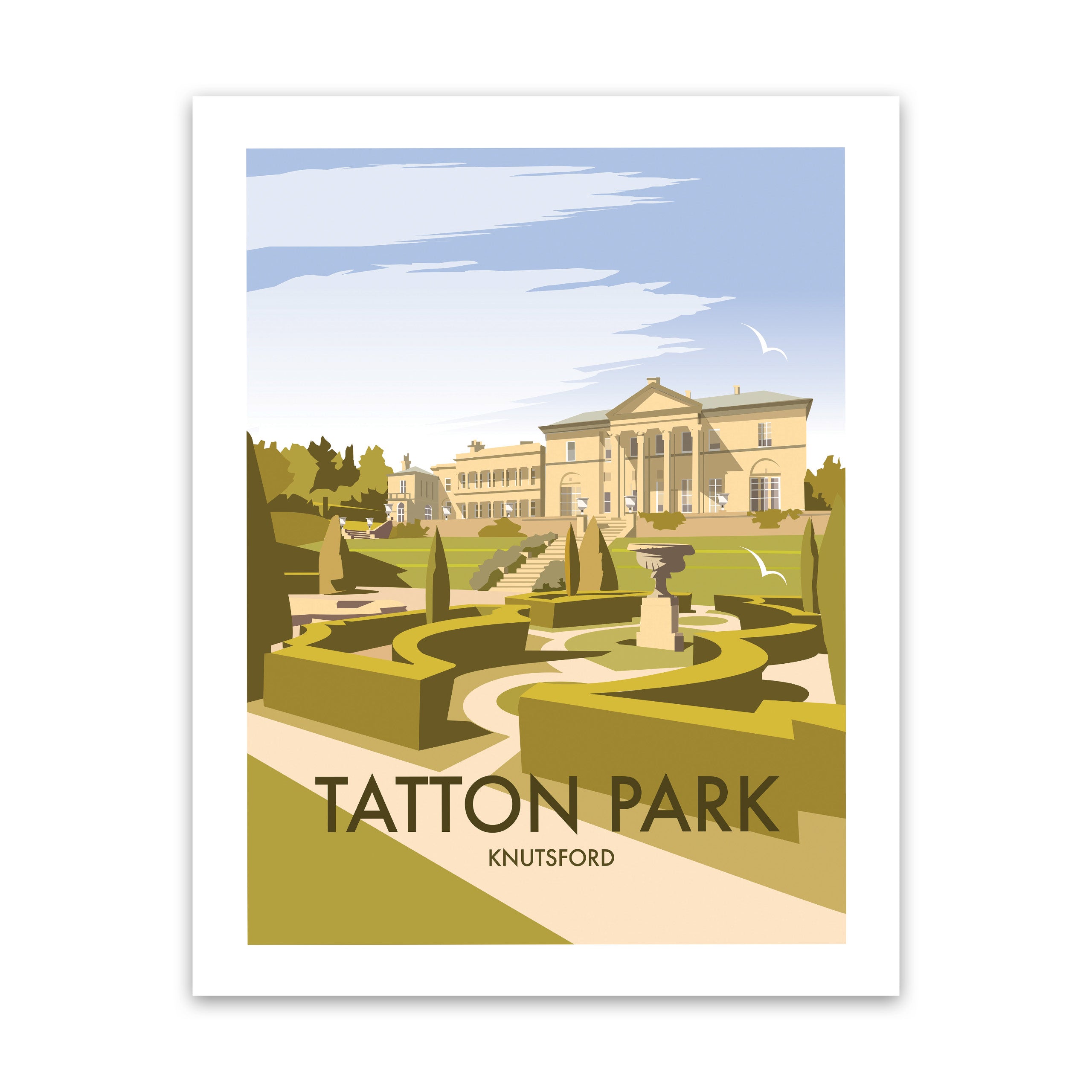 Tatton Park, Knutsford Art Print – Dave Thompson Art