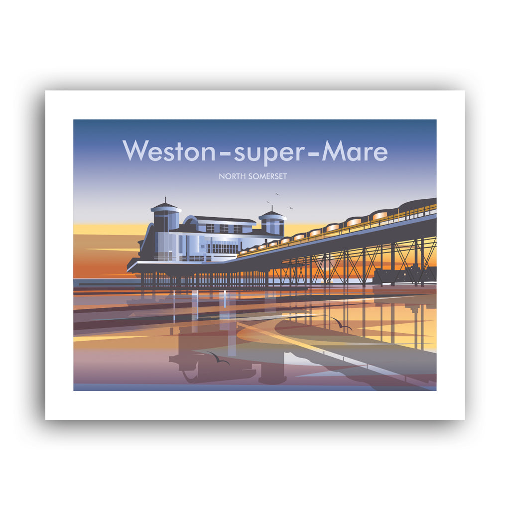 Weston-super-Mare Art Print – Dave Thompson Art